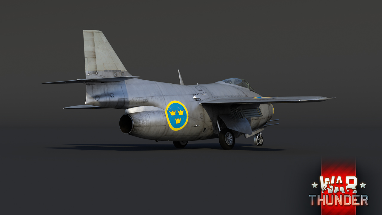 [DEV-BLOG] Schwedische Flugzeuge in War Thunder! Strahljäger SAAB J29D - Neuigkeiten - War Thunder